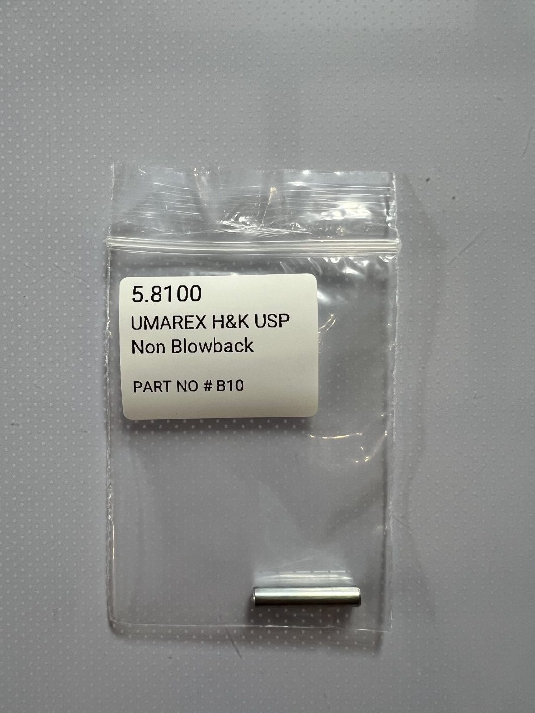 UMAREX – H&K USP NBB, AIR PISTOL, Model [5.8100] Part No # B10, PIN ...