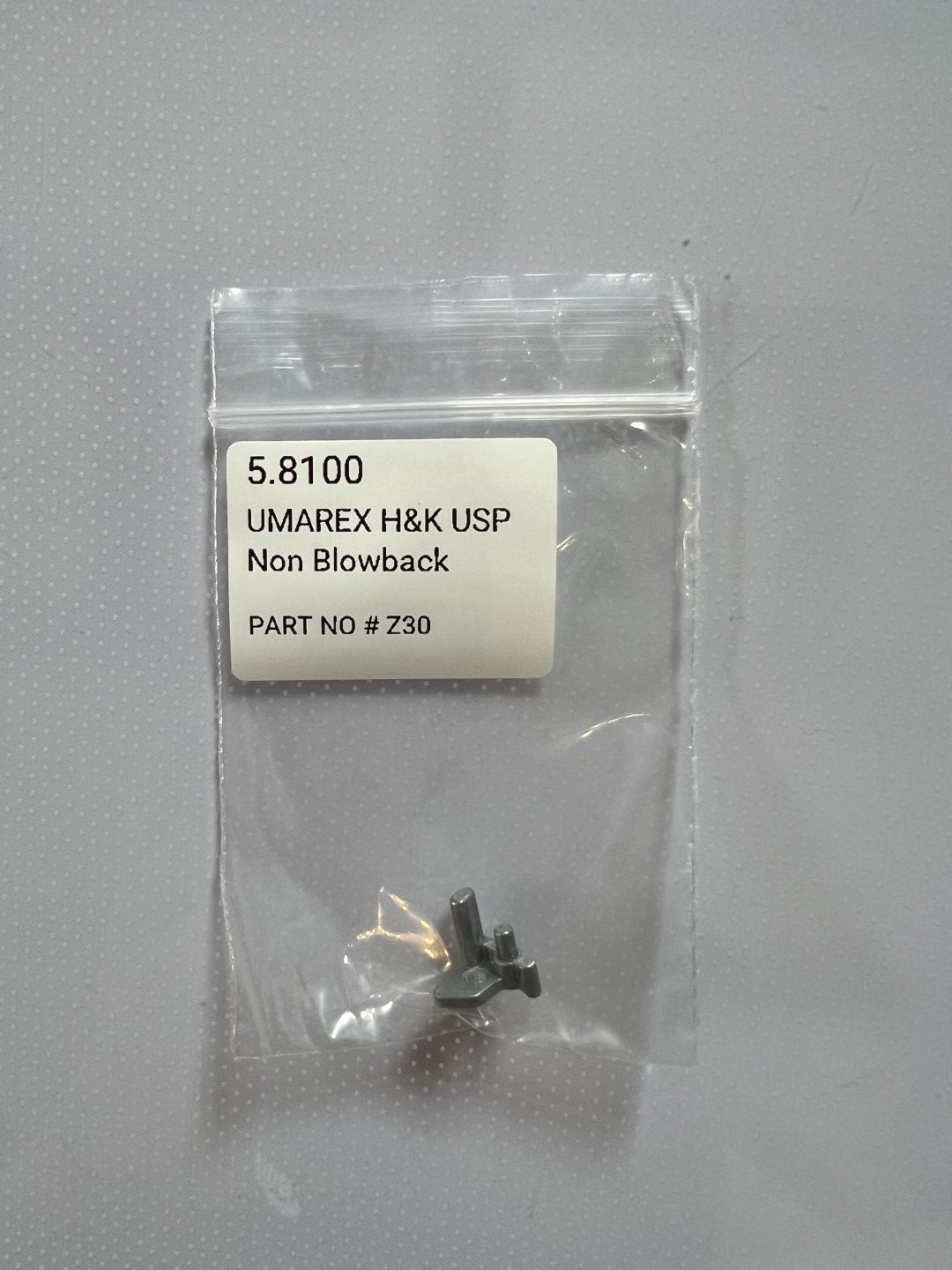 UMAREX – H&K USP NBB, AIR PISTOL, Model [5.8100] Part No # Z30, SEE ...
