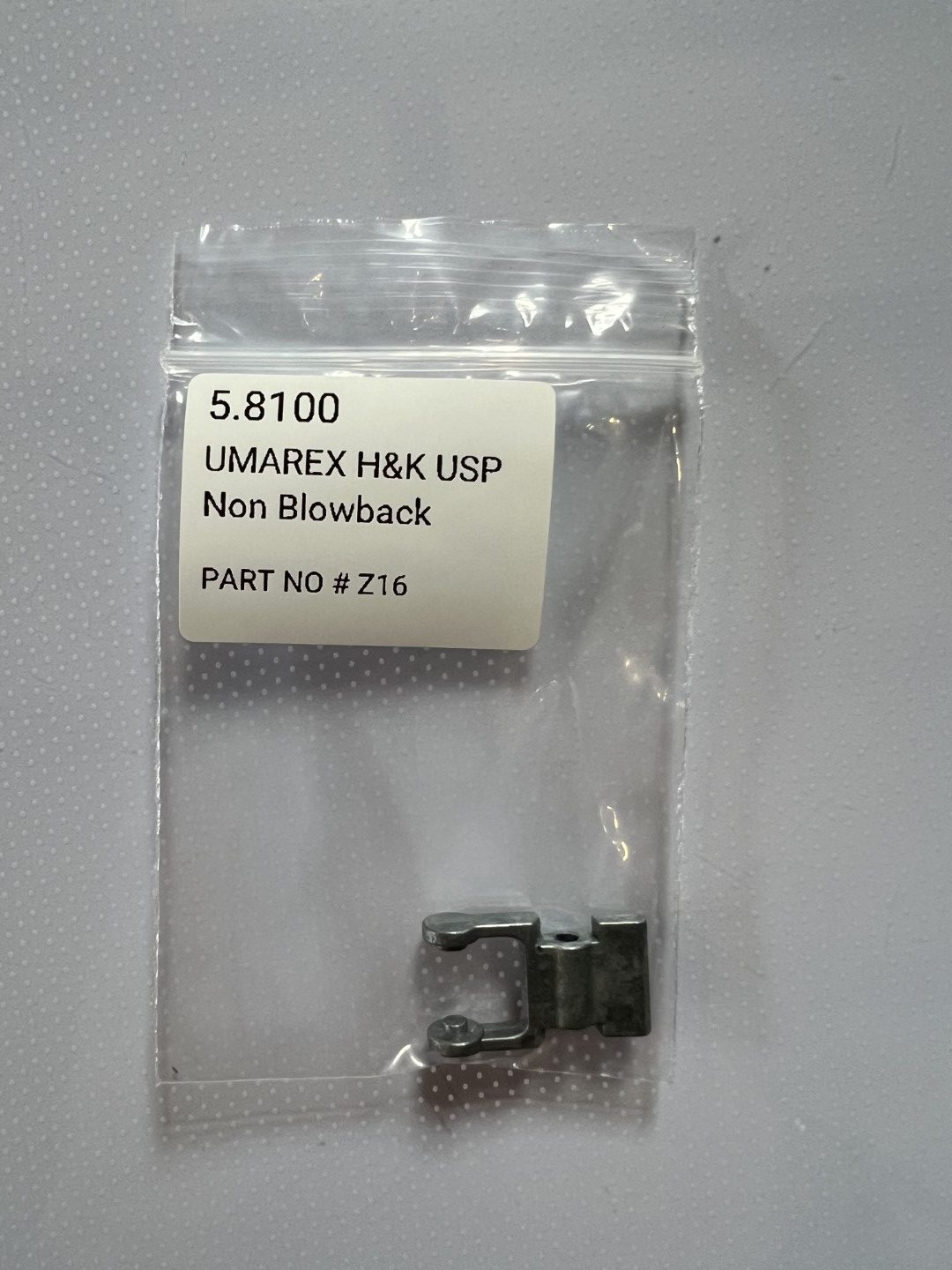UMAREX – H&K USP NBB, AIR PISTOL, Model [5.8100] Part No # Z16, SEE ...