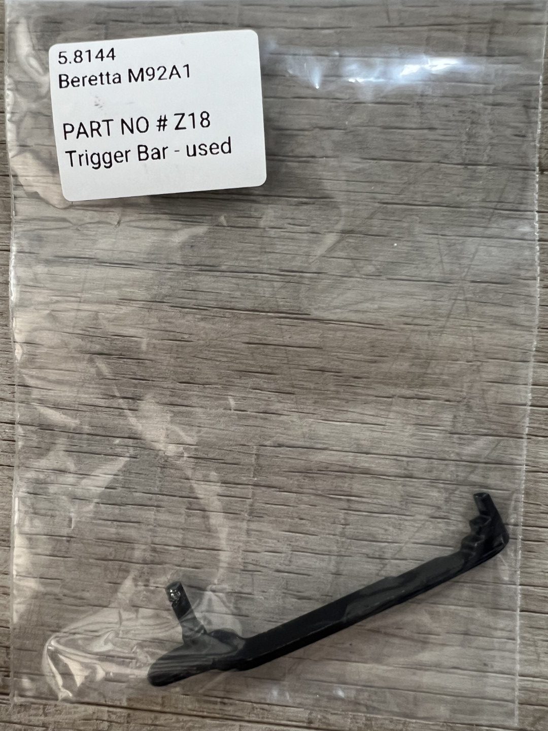 UMAREX – BERETTA M92A1, AIR PISTOL, Model [5.8144] Part No # Z18 ...