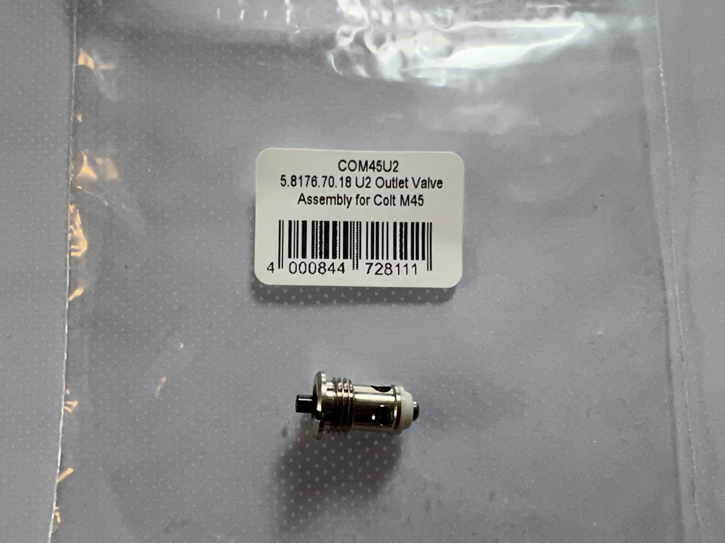 UMAREX – COLT M1911 RAIL GUN, AIR PISTOL, Model [5.8176] Part No # 5 ...