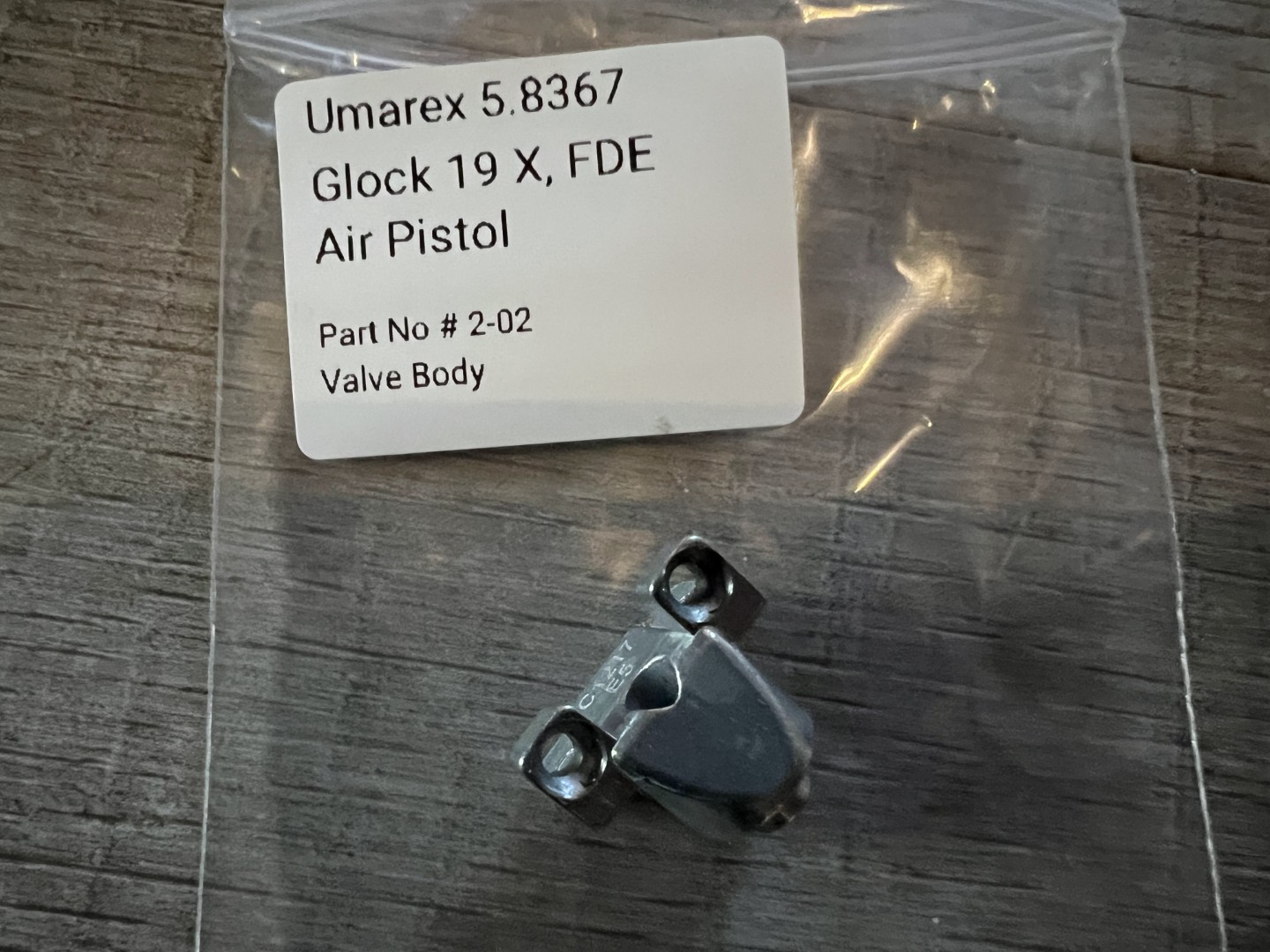 UMAREX – GLOCK 19 X FDE, AIR PISTOL, Model [5.8367] Part No # Part 2-02 ...